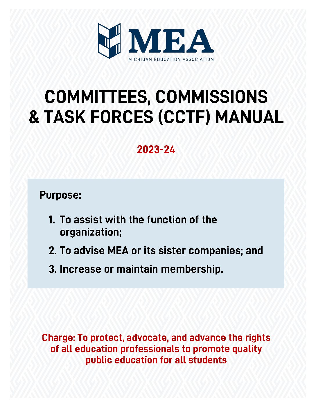 2023-24-CCTF-Manual - Michigan Education Association