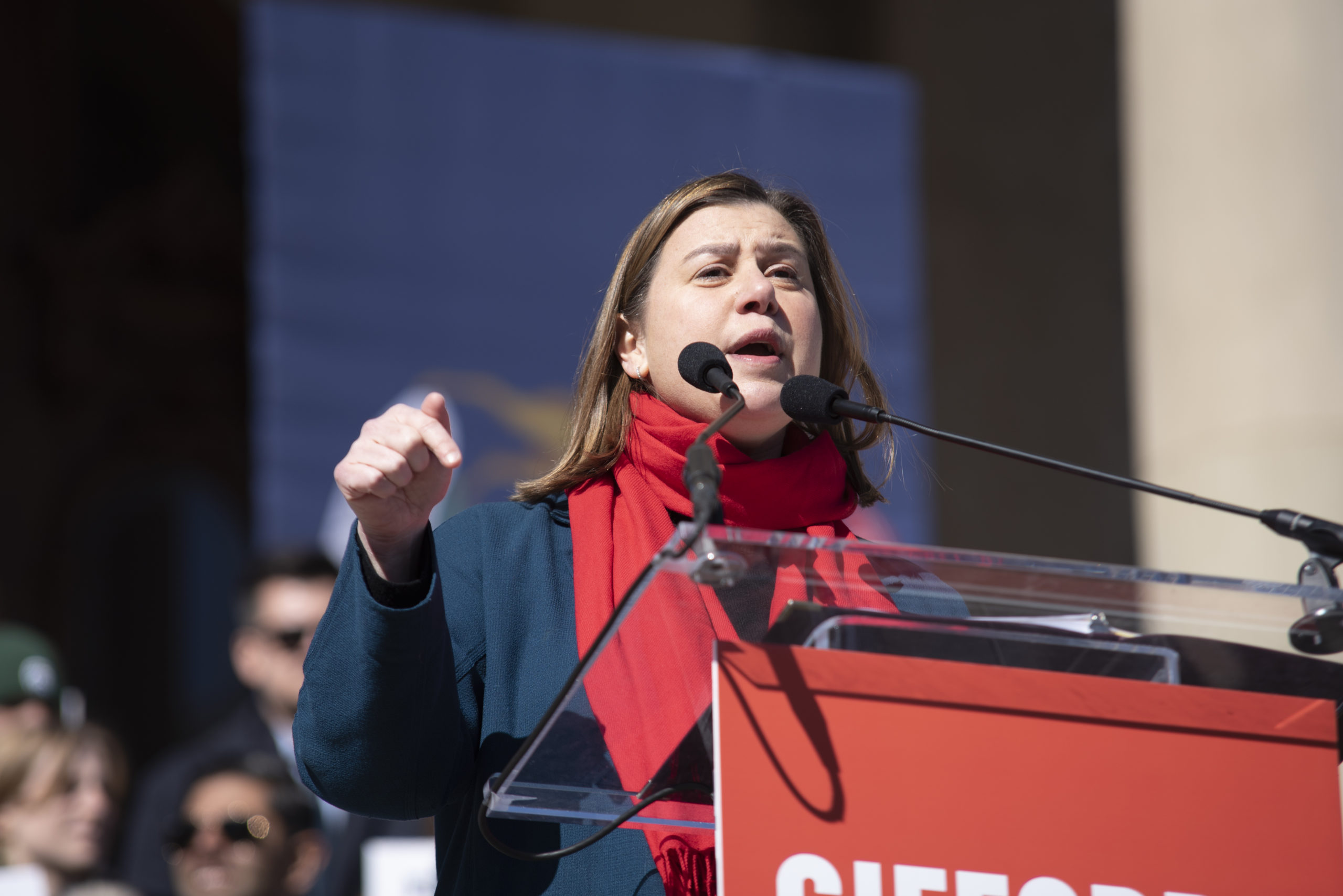 20 Slotkin gun rally - Michigan Education Association